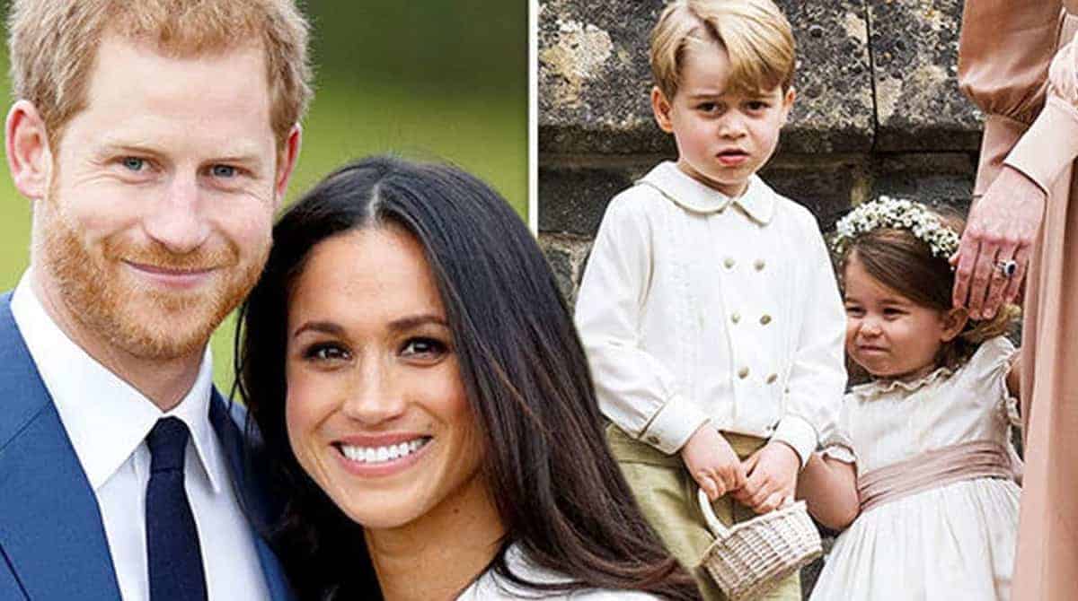Veja como Meghan Markle conquistou os sobrinhos George e Charlotte