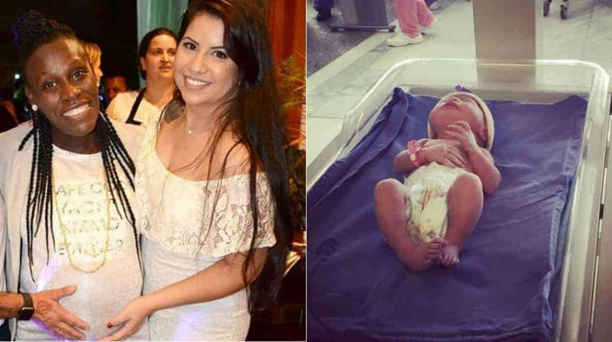 Cantora Neném, da dupla com Pepê, mostra o rosto da filha pela 1ª vez