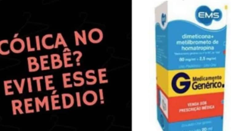 Pediatra alerta pra remédio contra cólica que causa convulsão em bebês