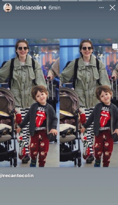 Letícia Colin posa com o filho e exibe novo visual: 'ainda mais linda'
