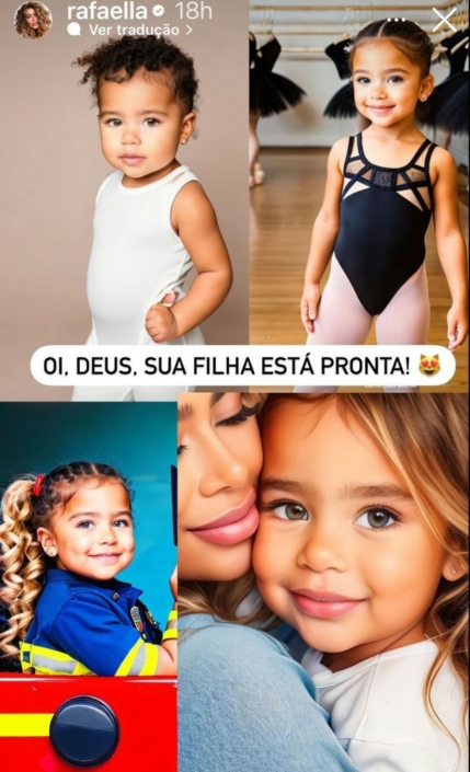 Rafaella Santos mostra a sua bebê e surpreende: "como é linda"