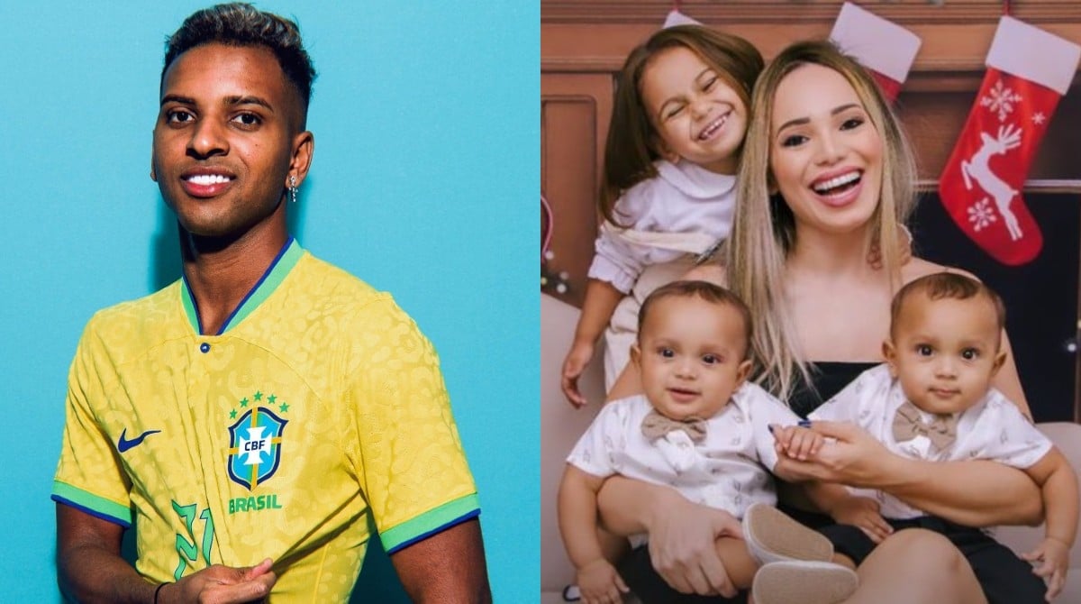 Ex diz por que Rodrygo não registrou seus filhos gêmeos de 1 ano