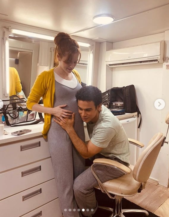 Sophia Abrahão posa grávida com Sérgio: "olha que linda"