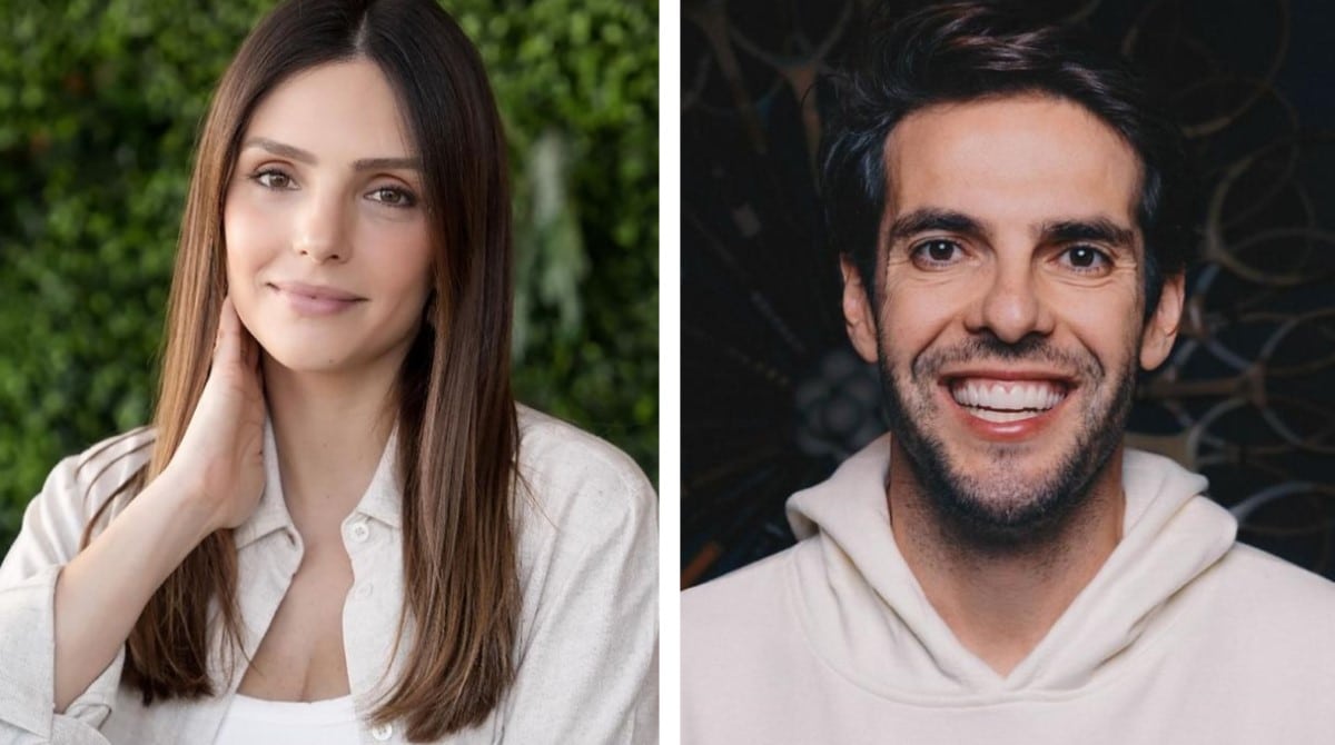 Carol exibe o bebê e revela que filhos de Kaká serão os padrinhos