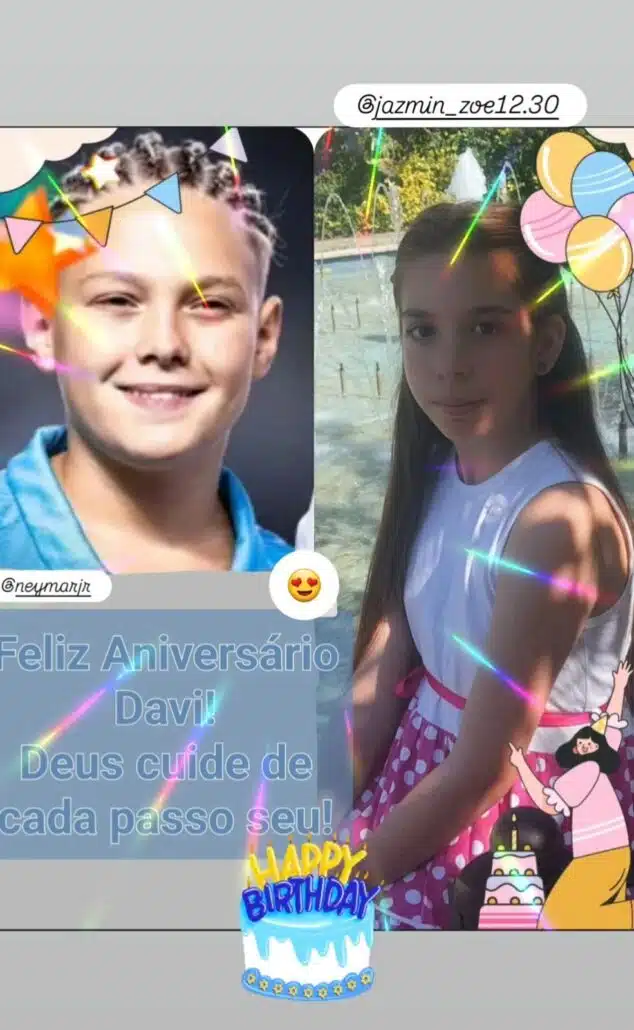 Gabriella Gaspar revela "filha" de Neymar na escola húngara