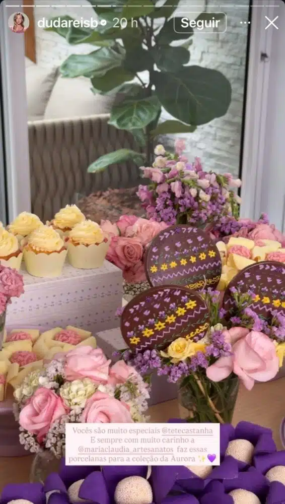 Duda Reis celebra 11 meses da bebê em linda festa na mansão