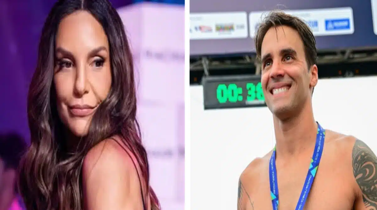 Após separação, Daniel Cady posa com gêmeas e Ivete reage