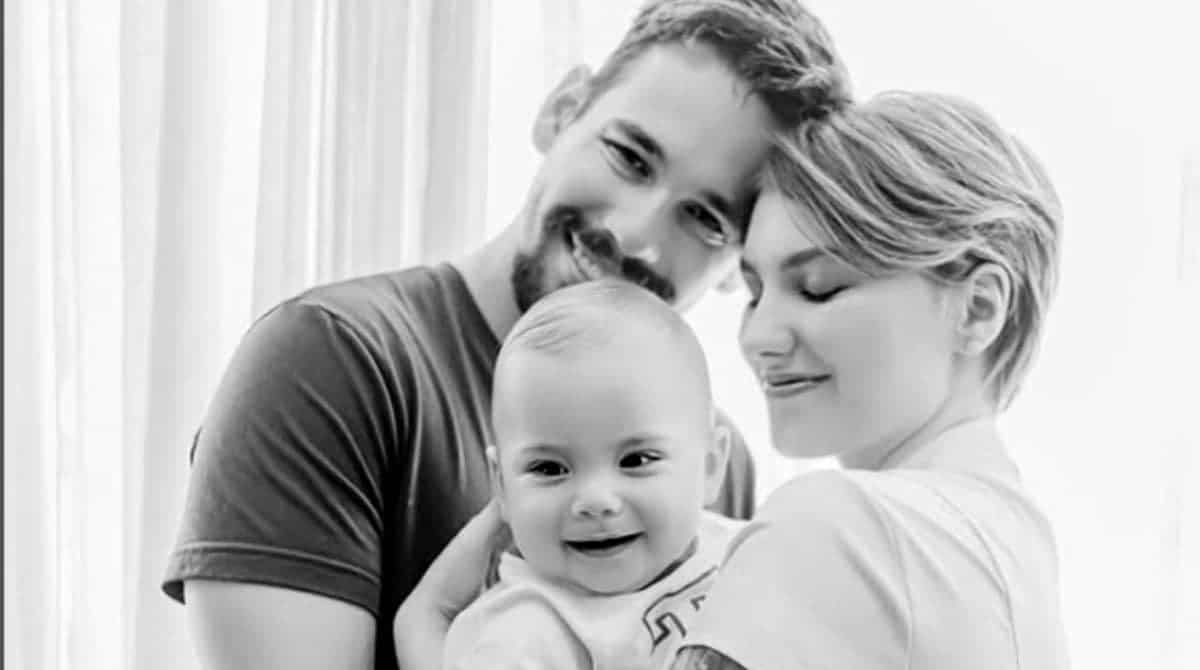 Viúvo de Isabel Veloso mostra o bebê e 1 desejo dela