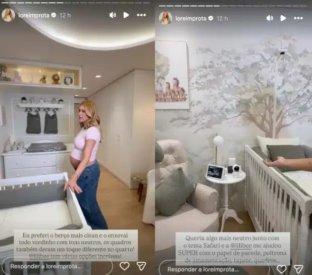 Lorena Improta mostra quarto do seu bebê e impressiona